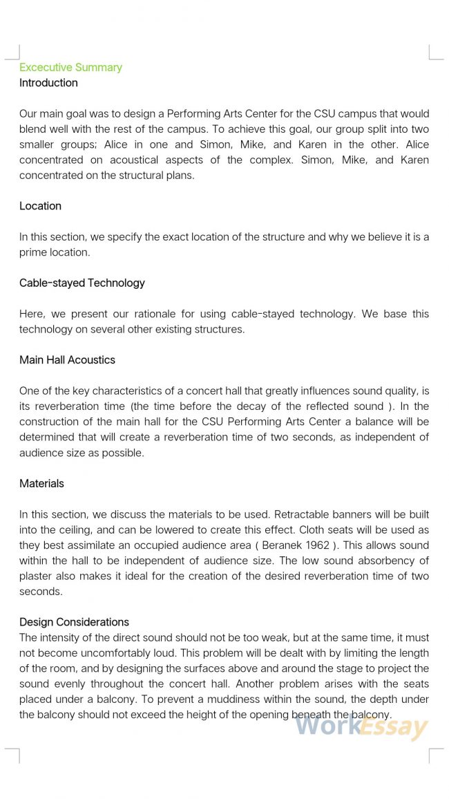 Technical Report论文写作方法及范例 - Workessay代写
